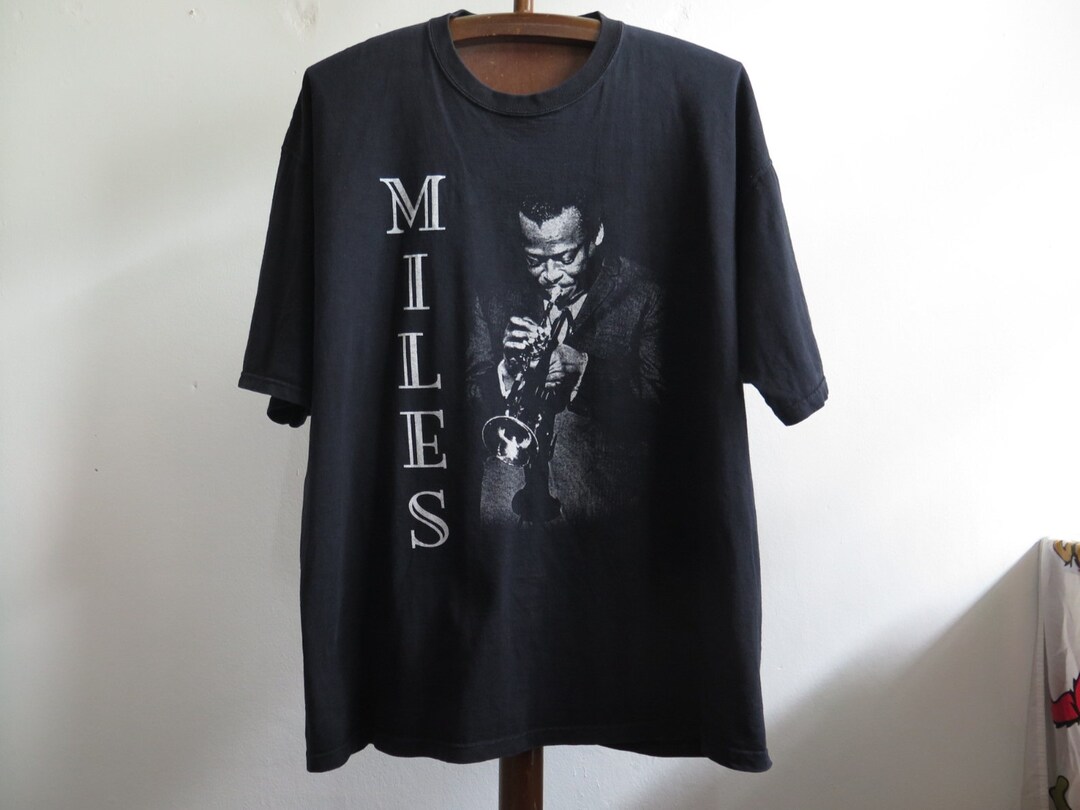 Vintage Miles Davis T Shirt Vintage Jazz Music T Shirt 00s Miles Davis ...