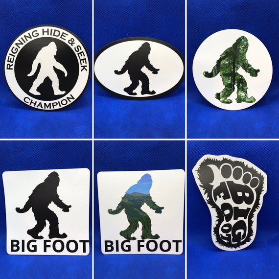 Bigfoot Decal Vinyl Decal Car Magnet Magnet Decal Bigfoot | Etsy