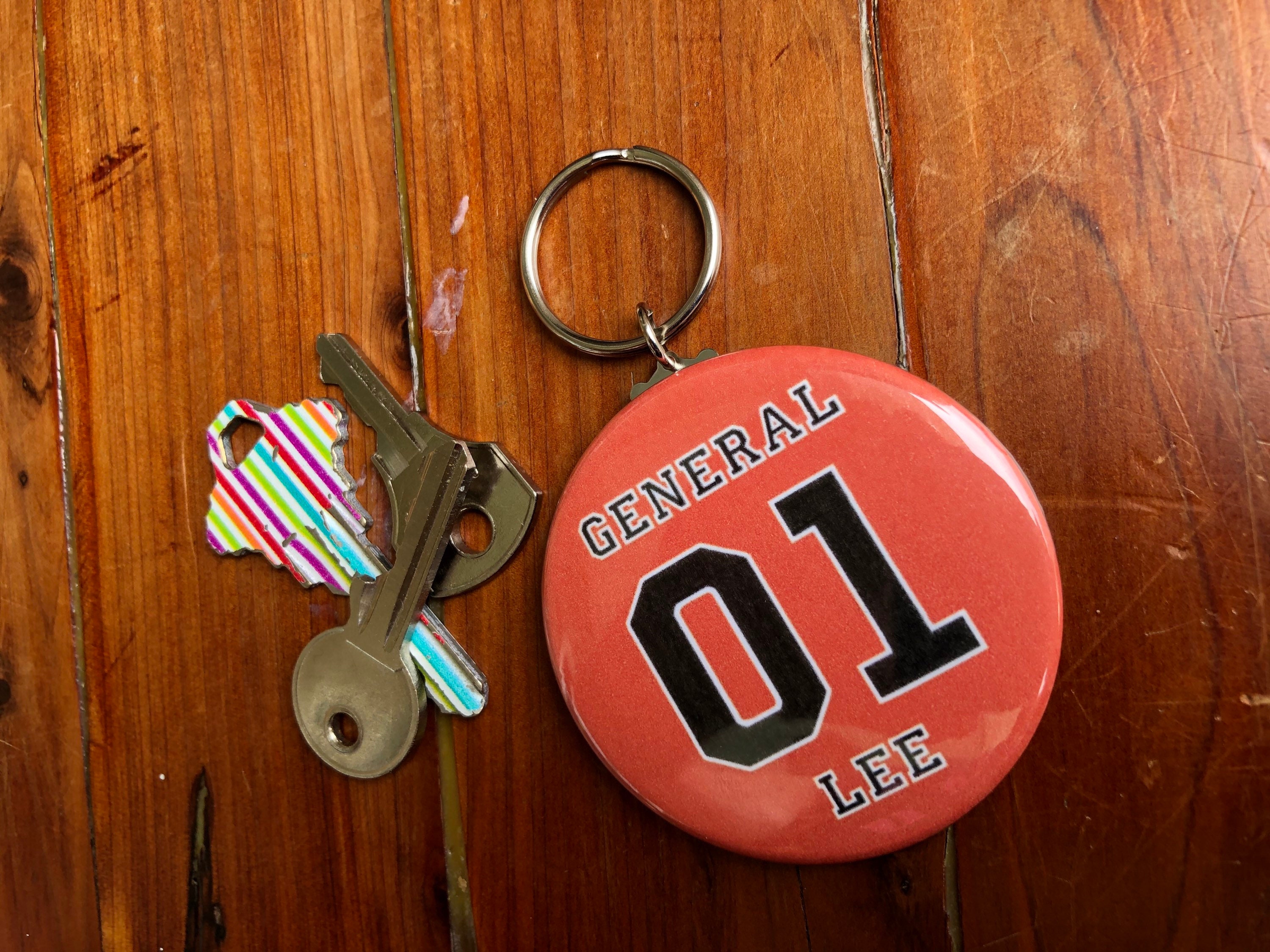 General Lee Keychain the Dukes of Hazzard Keychain 01 - Etsy