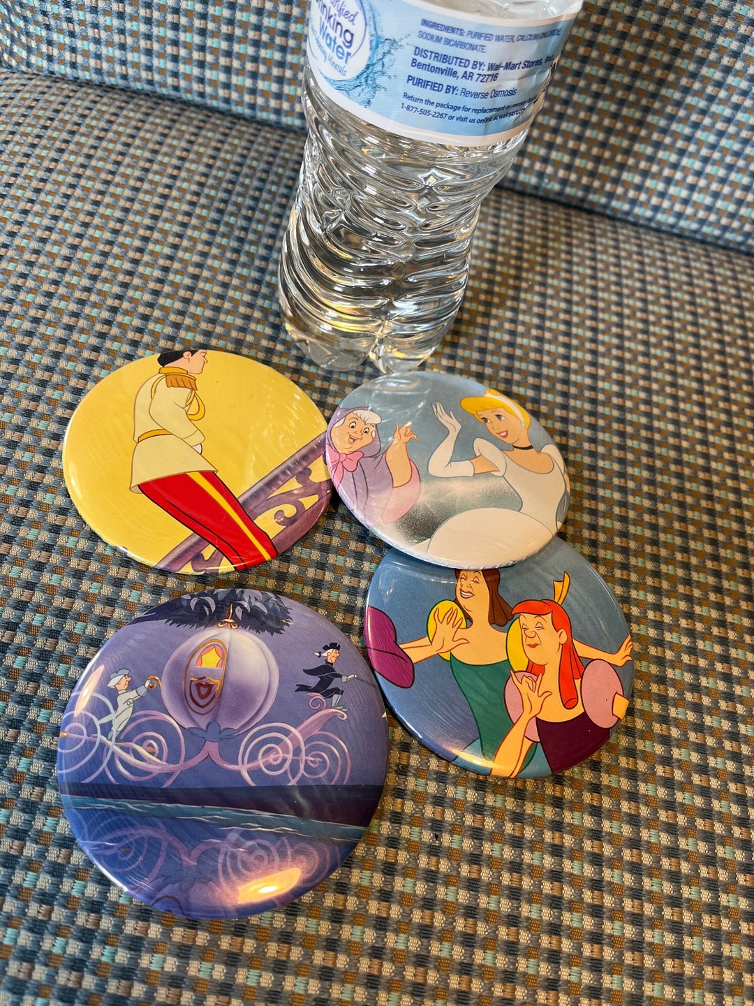 Cinderella Drink Coasters, Coasters, Princess Coasters, Cinderella, Princess, Bar Coasters ...