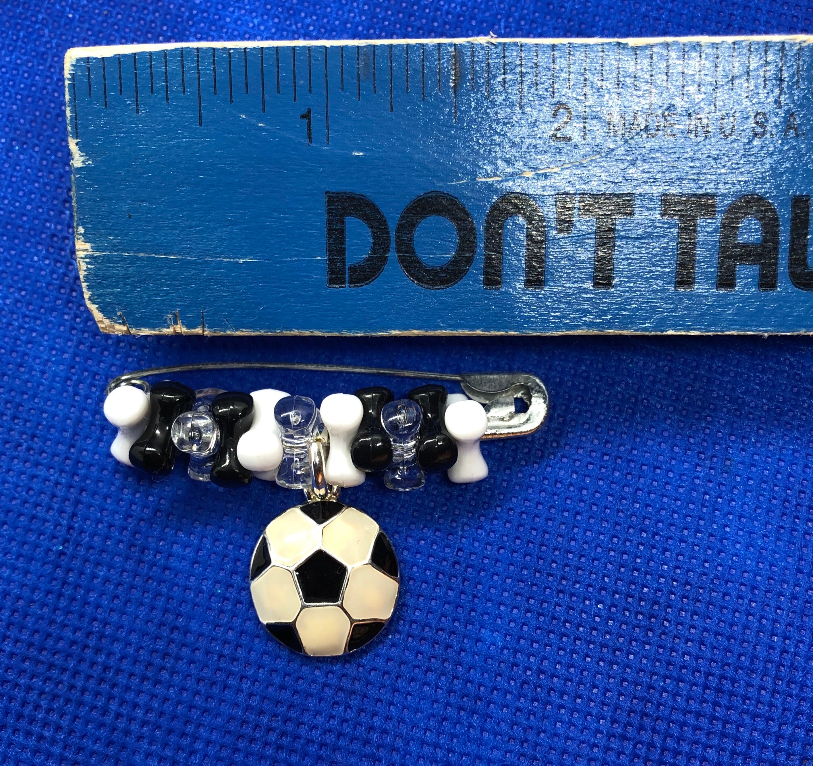 Soccer Safety Pin Safety Pin Soccer Pin Decorative Safety - Etsy