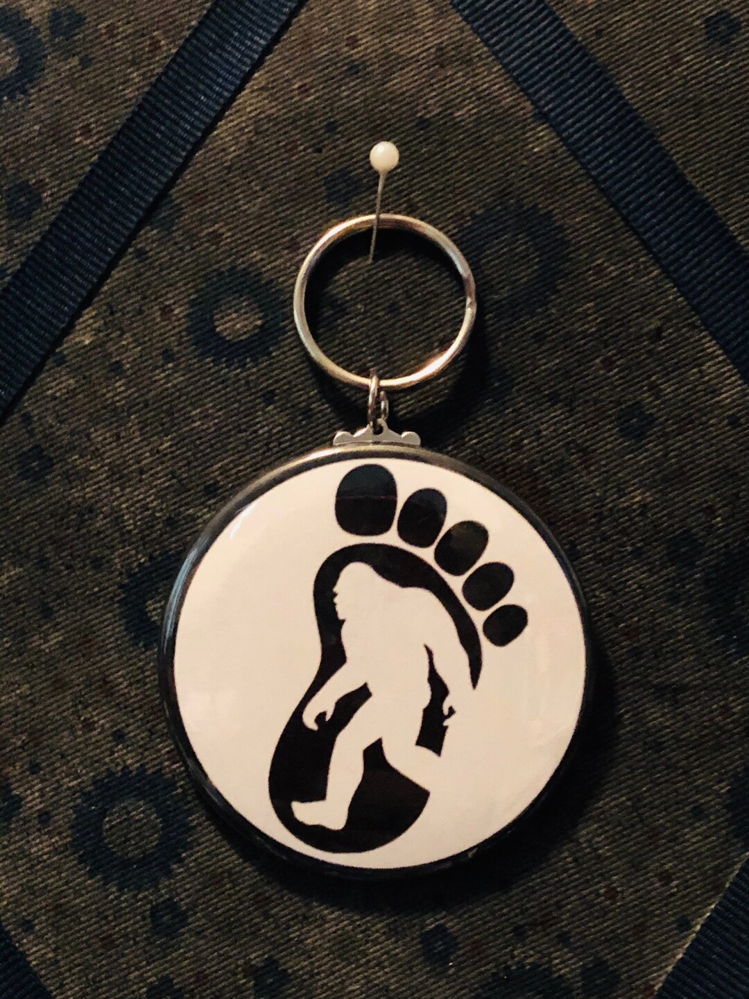 Bigfoot Keychain, Big Foot Keychain, Bigfoot, Keychains, Keychain, Big ...