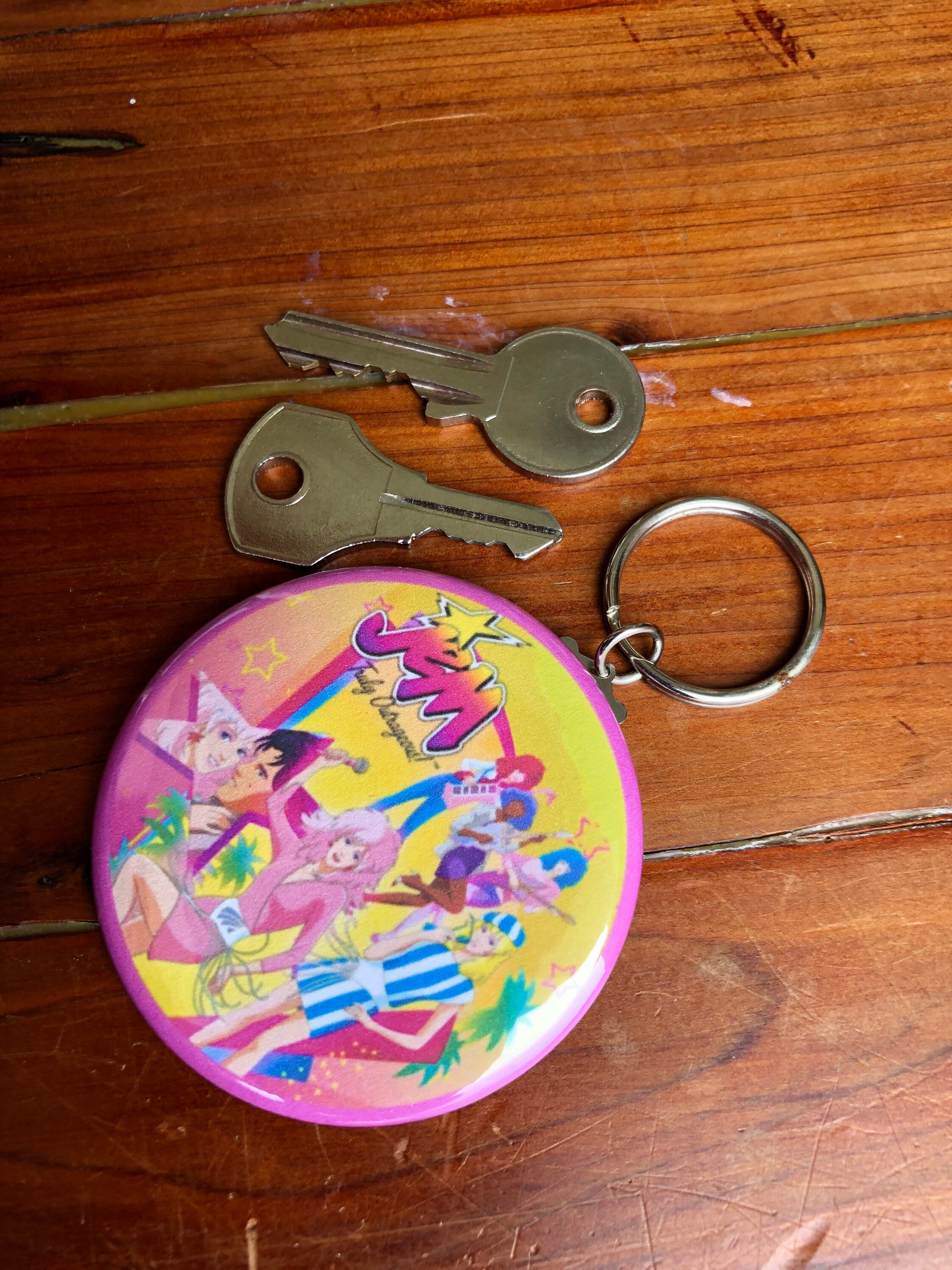 Jem Keychain Jem and the Holograms Keychain Jem Keychains - Etsy