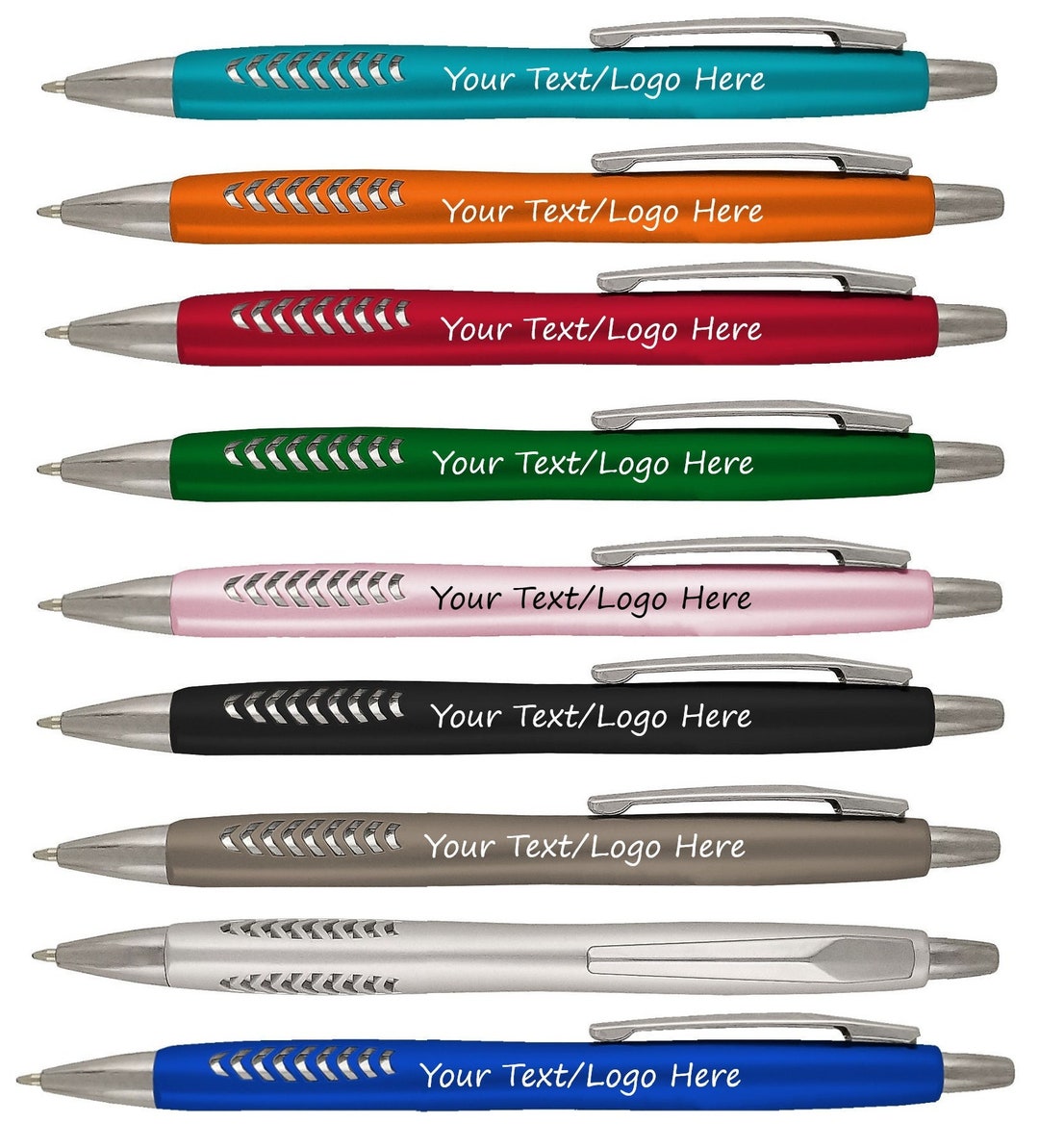 300 Personalized Ballpoint Pens Business Name Logo Pens Bulk Custom ...