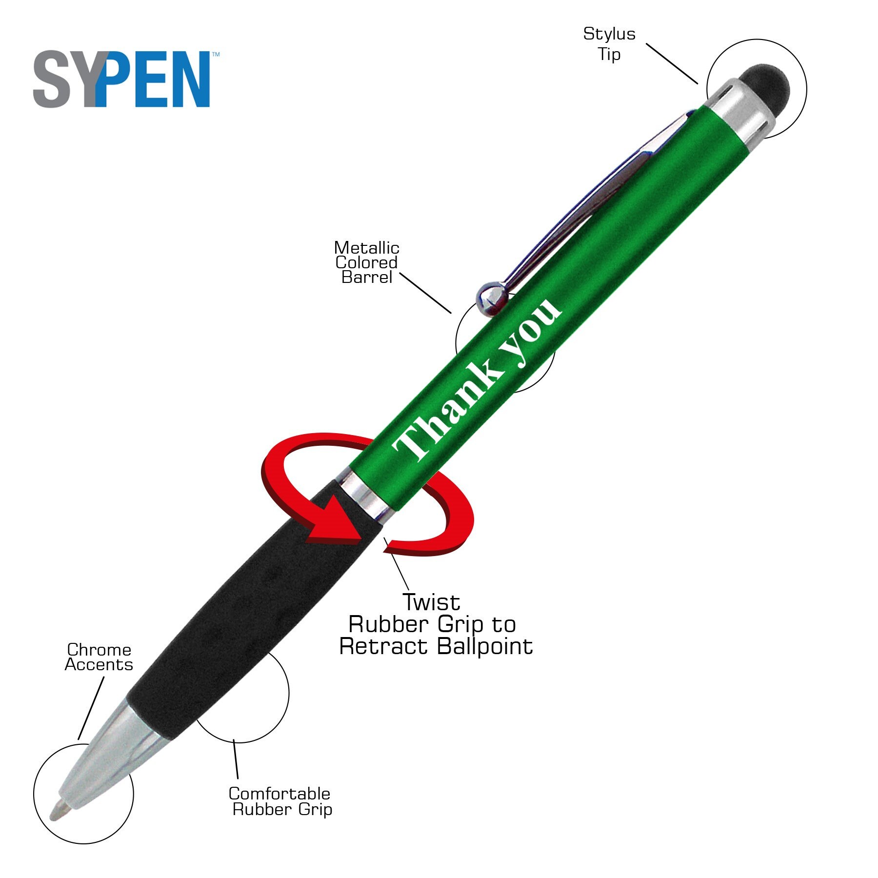 Employee Appreciation Ballpoint Pens Bulk thank - Etsy