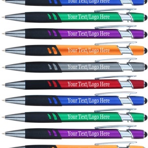 300 Promotional Pens Personalized Business Name/ Logo, Ballpoint Pens ...