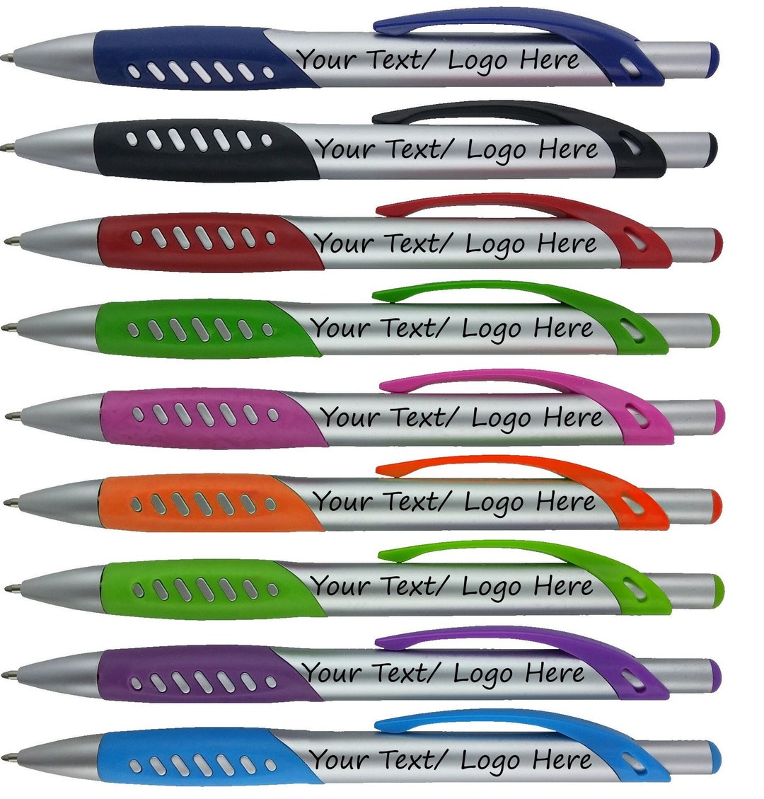 300 Personalized Ballpoint Pens Business Name Logo Pens Bulk Custom ...