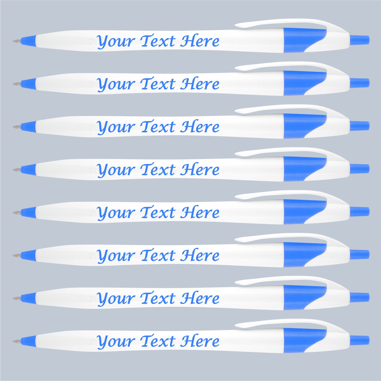 500 Personalized Ballpoint Pens Business Name Logo Pens Bulk | Etsy