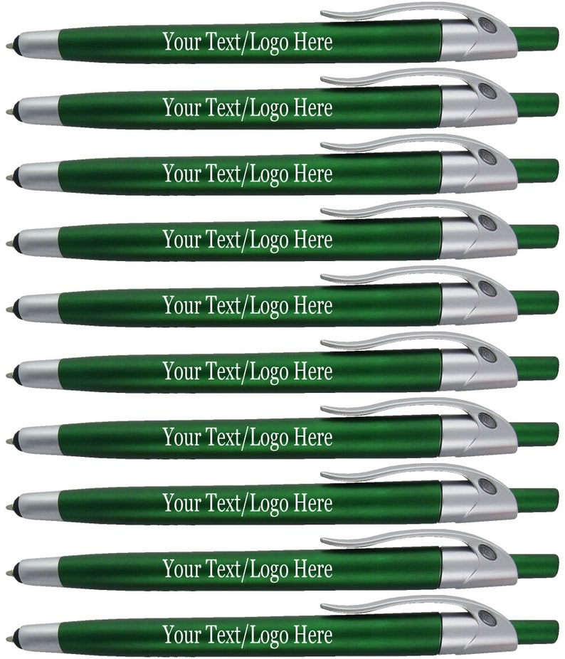 300 Personalized Business Pens Bulk Custom Text, Promotional Marketing ...