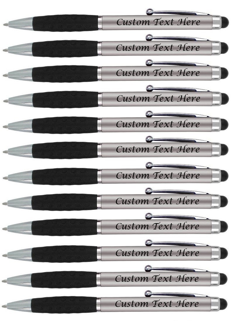 300 Custom Pens With Imprinted Logo/text Personalized - Etsy