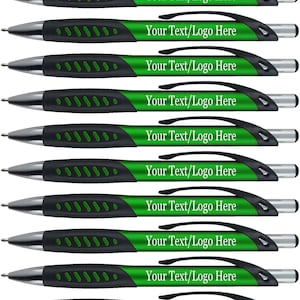 300 Personalized Ballpoint Pens Bulk, Custom Text/ Logo, Promotional ...