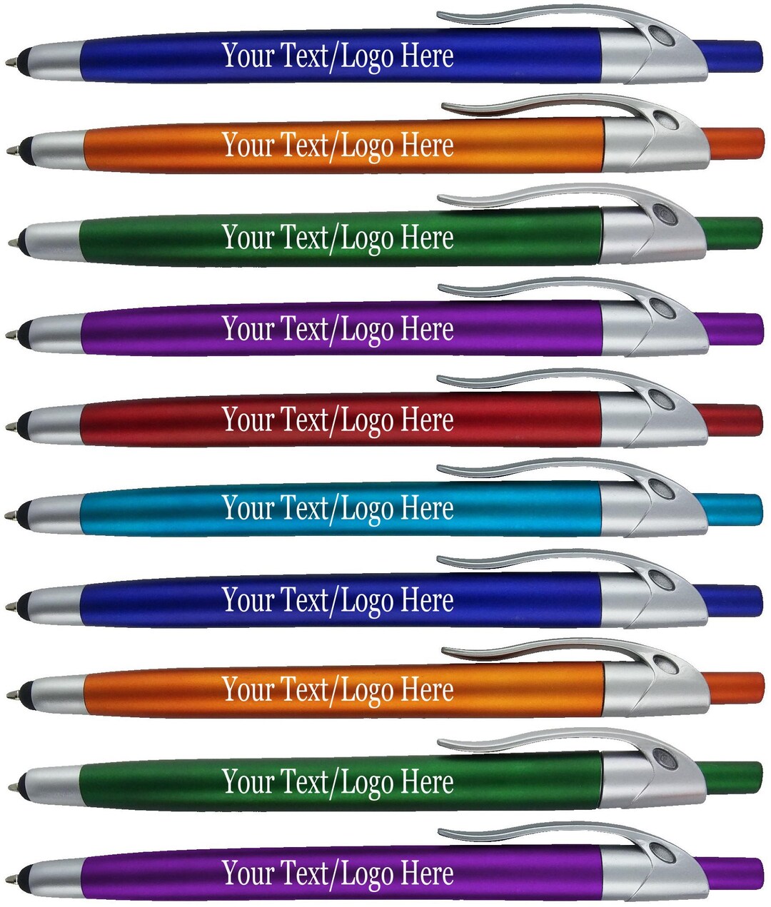 300 Personalized Business Pens Bulk Custom Text, Promotional Marketing ...