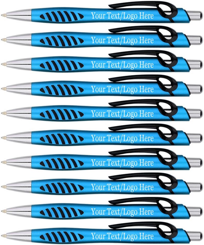 300 Logo Pens With Imprinted Custom Text, Personalized Ballpoint Pens ...