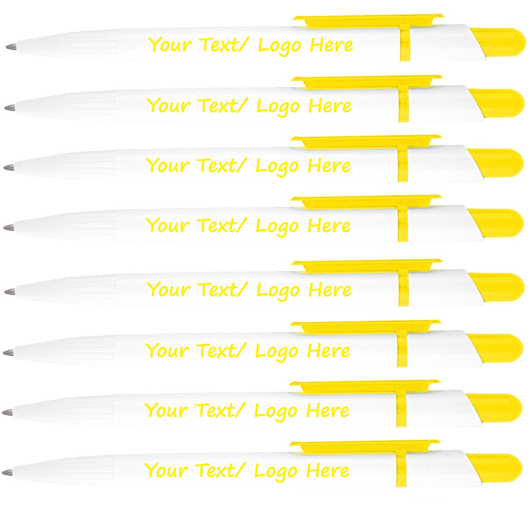 500 Personalized Ballpoint Pens Business Name Logo Pens Bulk Custom ...