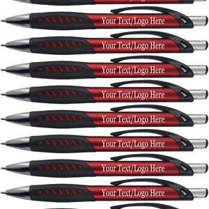 300 Personalized Ballpoint Pens Bulk, Custom Text/ Logo, Promotional ...