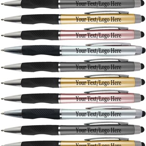 300 Personalized Pens-blue INK- With Imprinted Logo/text, Custom ...