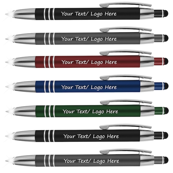 Led Pens Custom Logo - Etsy
