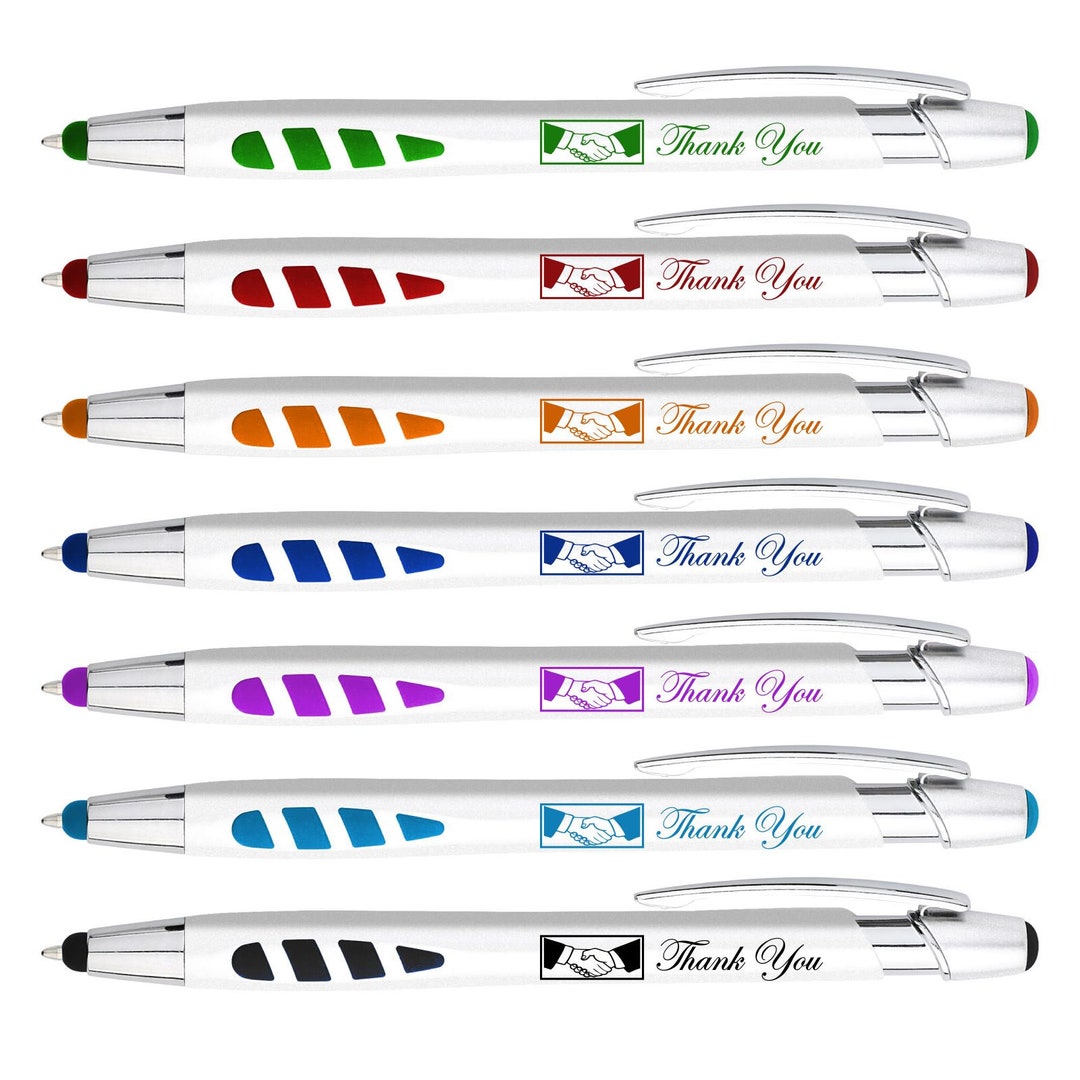 Employee Appreciation Gift "thank You" Ballpoint Pens With Stylus for ...