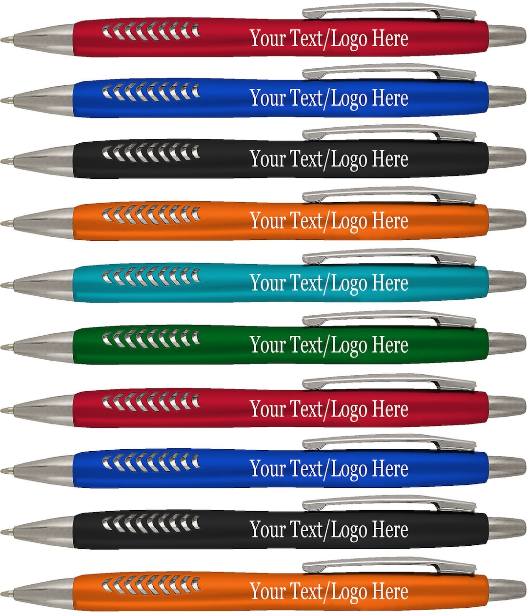 300 Personalized Ballpoint Pens Business Name Logo Pens Bulk Custom ...