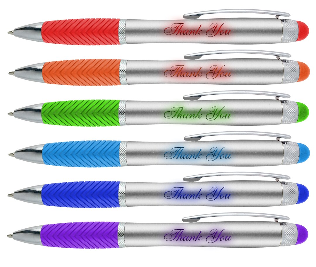 Employee Appreciation Gift "thank You" Light Up+ Ballpoint Pens ...