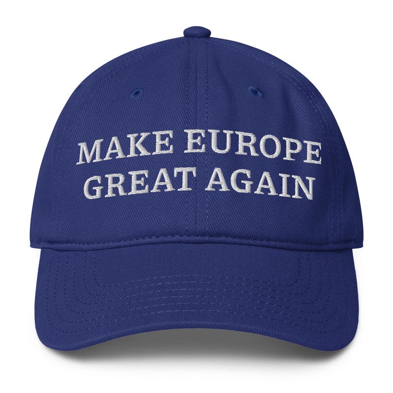 Make Europe Great Again Cap - Etsy