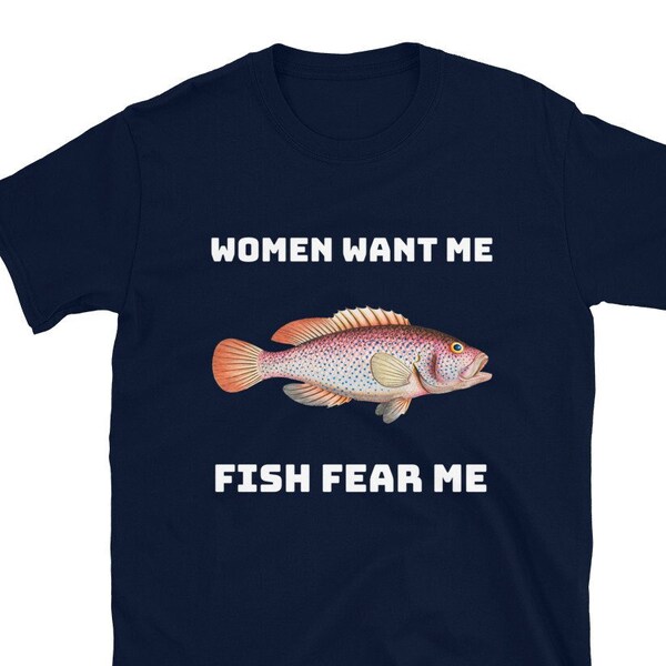 Women Fear Me Fish Want Me - Etsy