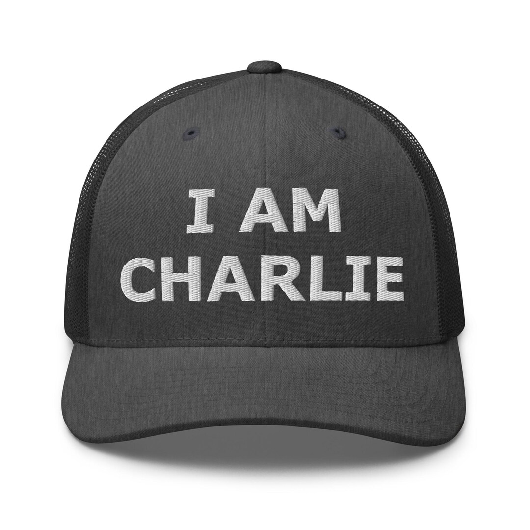 Buy I Am Charlie Hat, Charlie Kirk Hat, Patriotic Hat, Political ...
