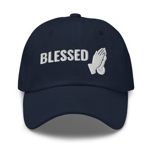 Blessed Hat | Dad Hat Embroidered | Thankful Grateful Blessed ...