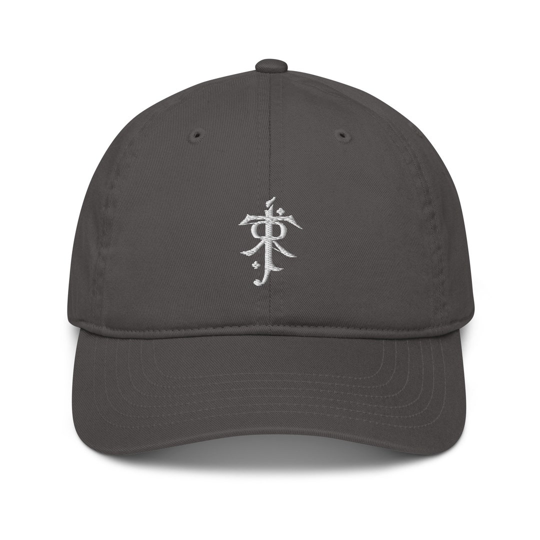 Tolkien Symbol Embroidered Organic Dad Hat, LOTR Inspired Hat, Tolkien ...