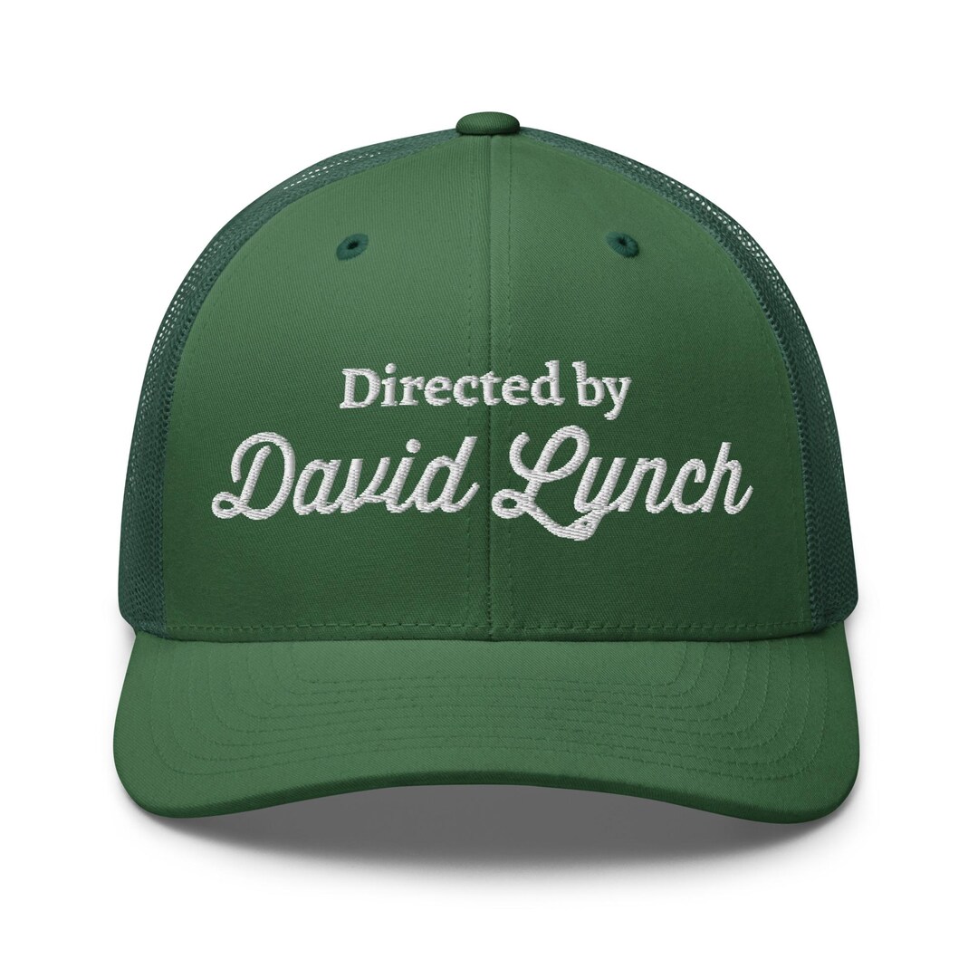 David Lynch Embroidered Hat | Director Cap | Cinema Lovers Gift ...