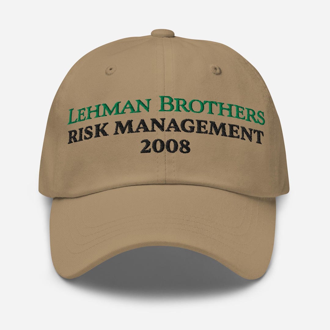 Lehman Brothers Risk Management Hat | Lehman Brothers Risk Management ...