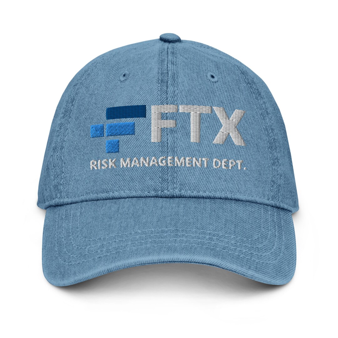 FTX Risk Management Department Embroidered Hat Cap | Sam Bankman-fried ...