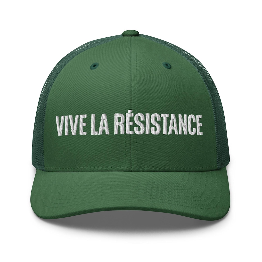 Vive La Resistance Embroidered Hat, Feminist Hat, Feminist Gift ...