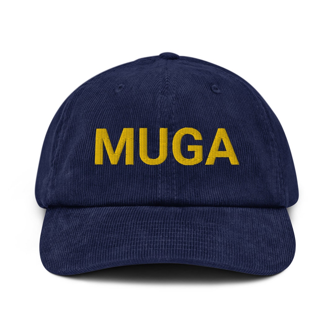 MUGA Make Ukraine Great Again Corduroy Hat Embroidery Cap, Support ...