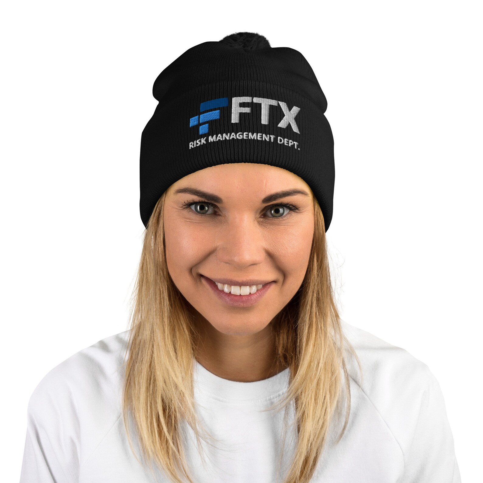 FTX Risk Management Department Pom-pom Beanie Sam - Etsy