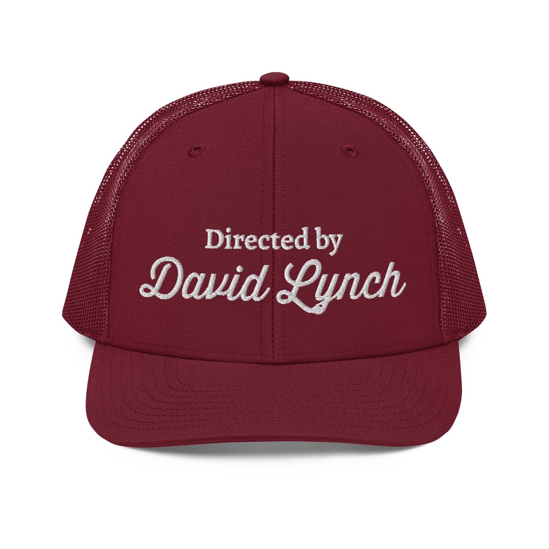 David Lynch Embroidered Hat | Director Cap | Cinema Lovers Gift ...