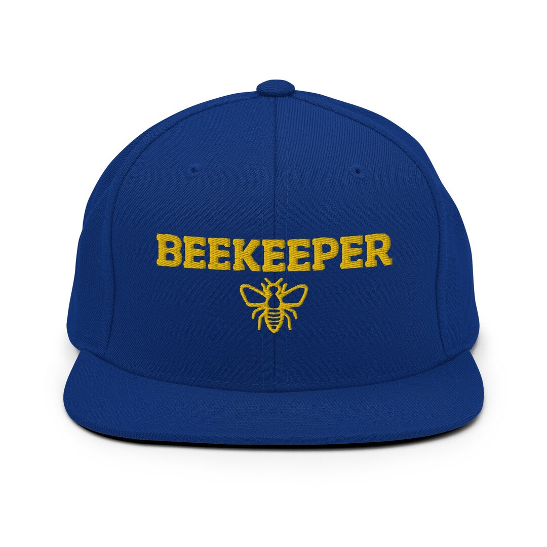 Beekeeper Embroidered Hat, Save the Bees Hat, Beekeeping Snapback Cap ...