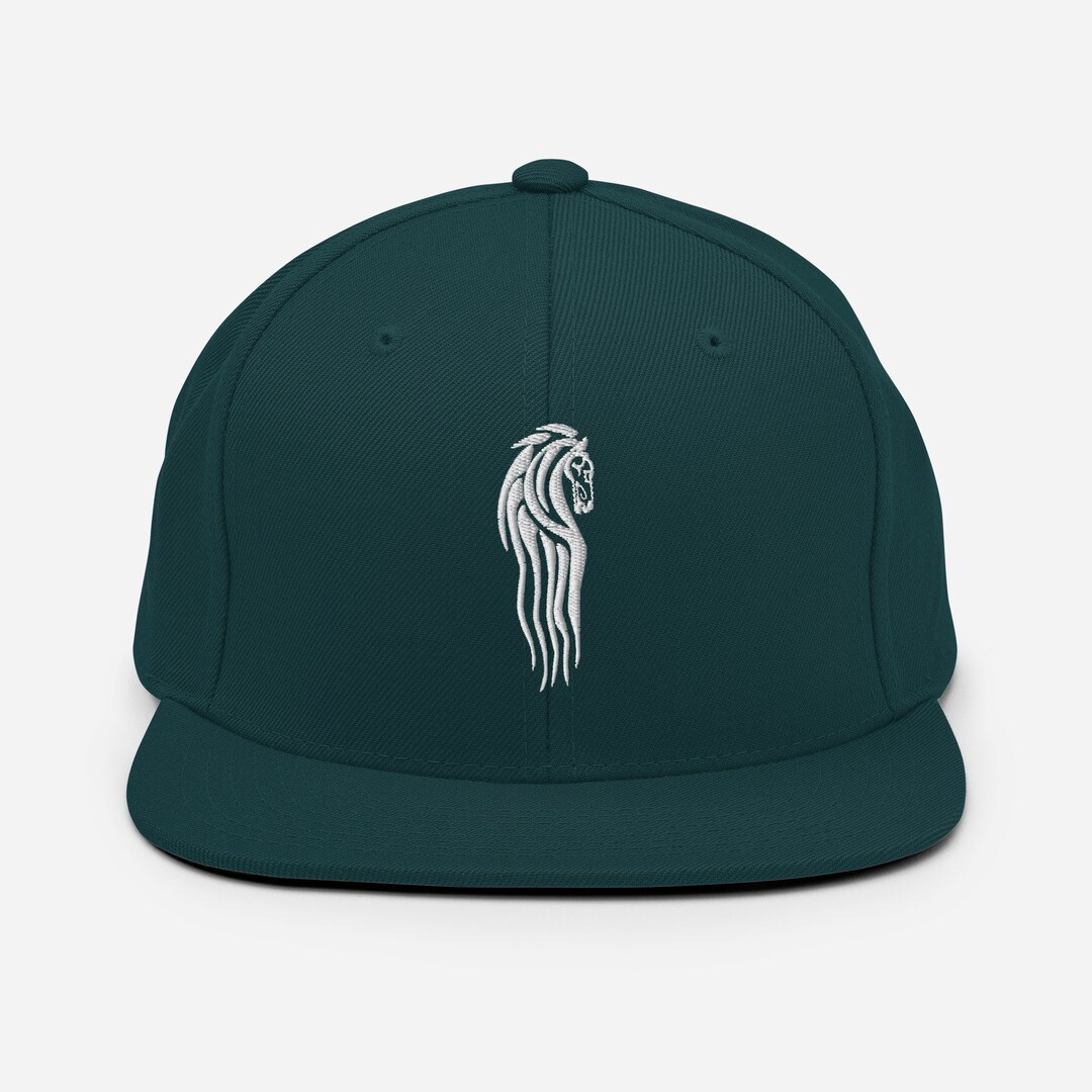 Rohan Horse Symbol Embroidered Snapback Hat - Etsy