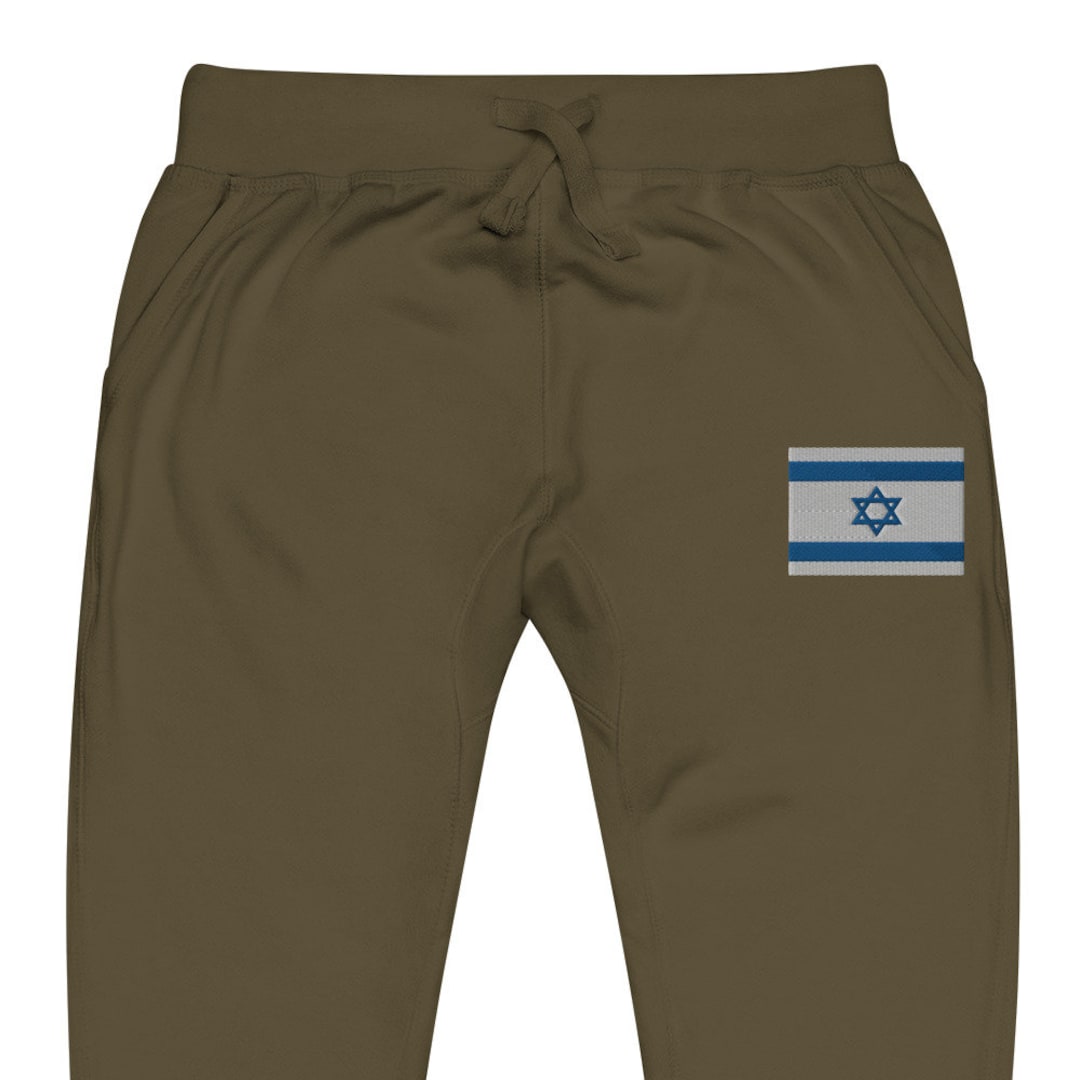 Israel Flag Pants, I Stand With Israel Sweatpants, Support Israel ...