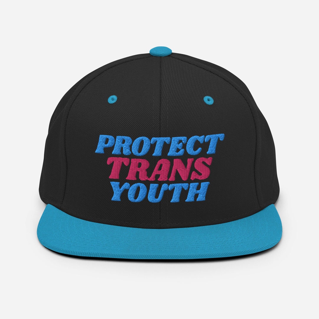 Protect Trans Youth Hat - Embroidered Trans Pride, Trans Rights, Trans ...
