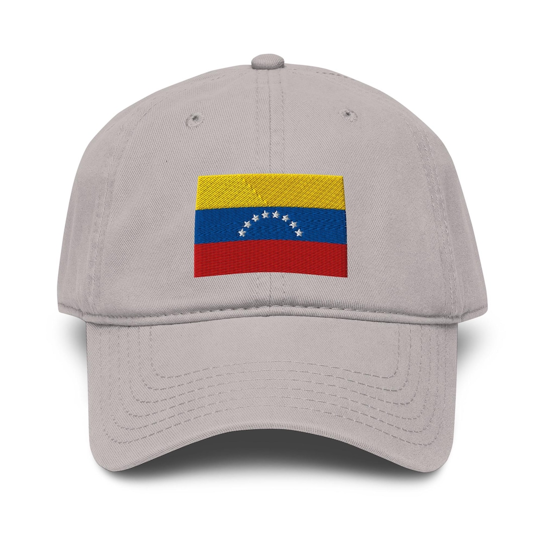 Venezuela Flag Hat, Venezuela Flag Embroidery Garment Washed Baseball ...