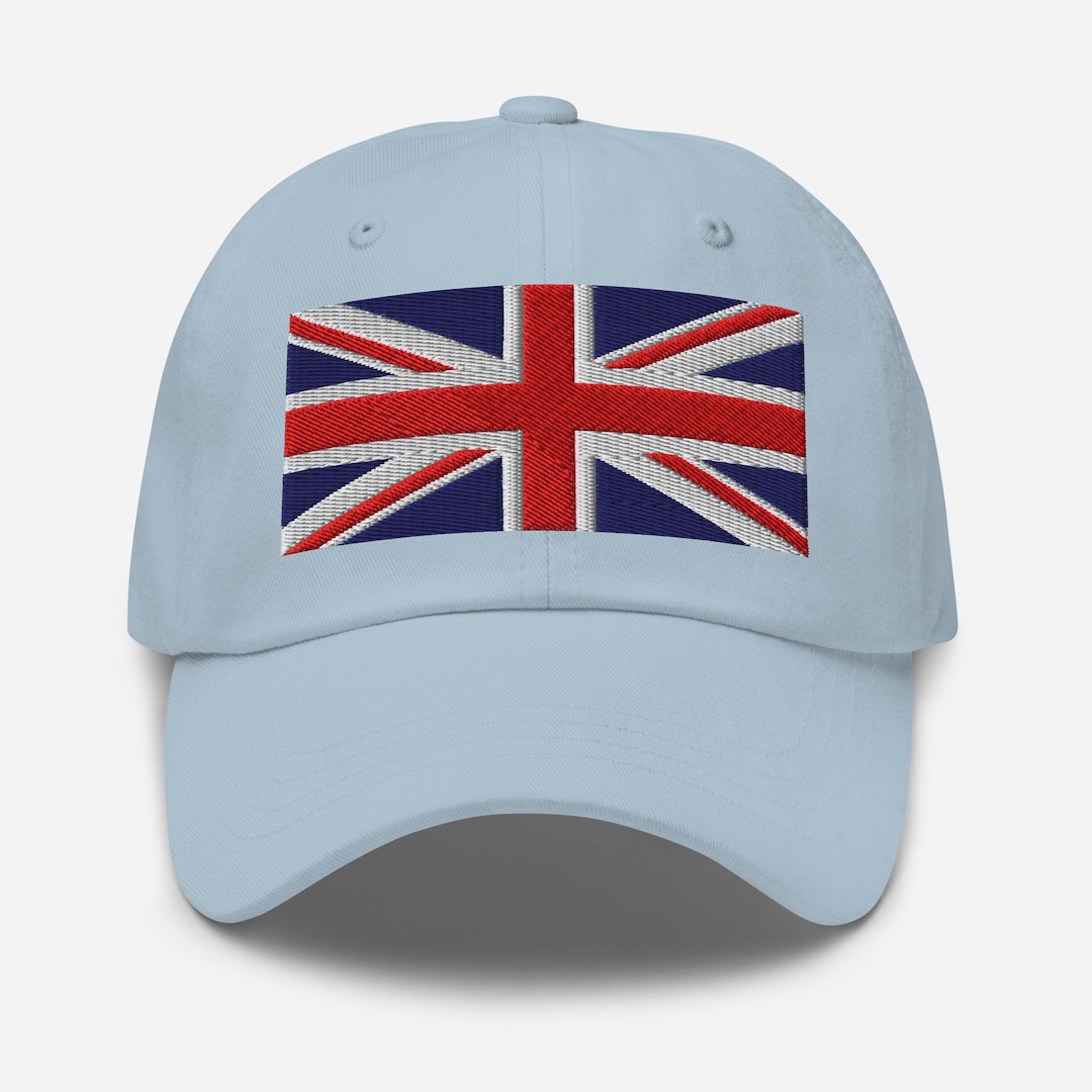 Great Britain Hat, Union Jack British Flag Embroidered Classic Baseball ...