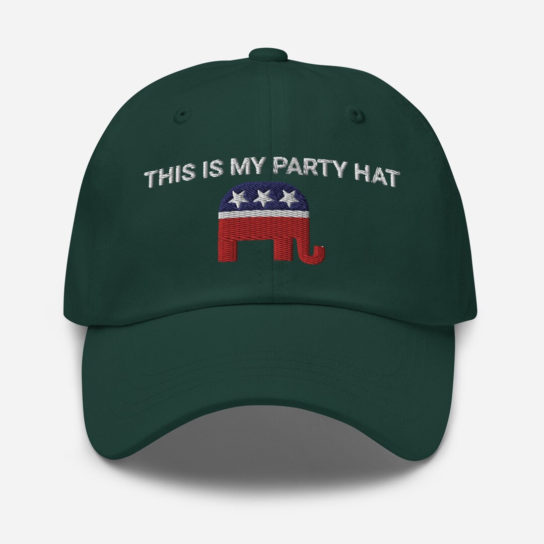 Republican Party Hat, Gifts for Republicans, Republican Cap, Classic ...