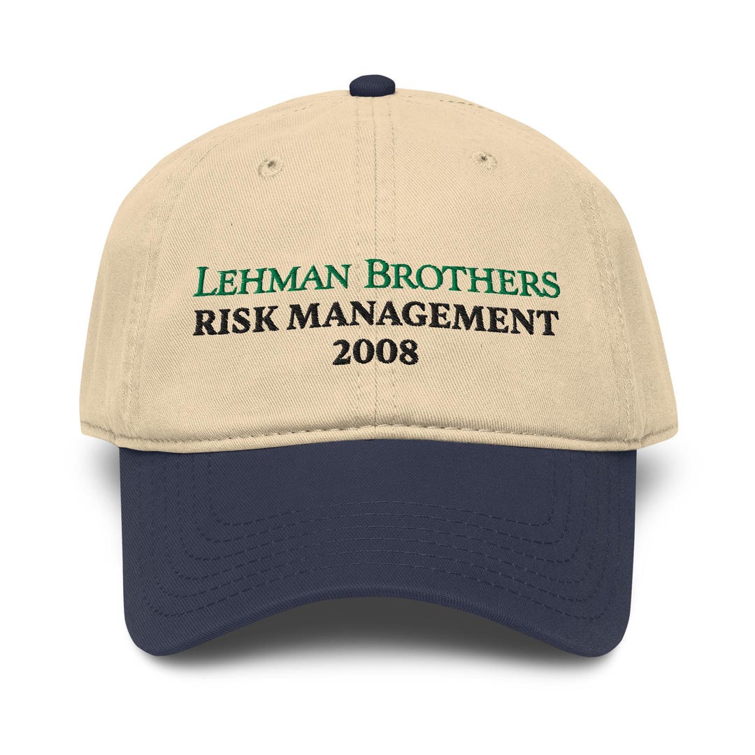 Lehman Brothers Risk Management Hat | Lehman Brothers Risk Management ...
