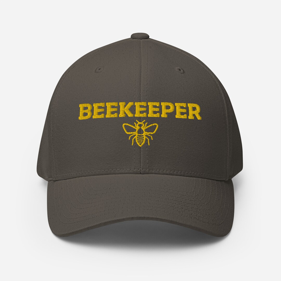 Beekeeper Embroidered Hat, Save the Bees Hat, Beekeeping Flexfit Hat ...