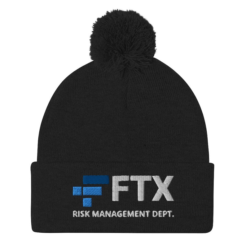 FTX Risk Management Department Pom-pom Beanie Sam - Etsy