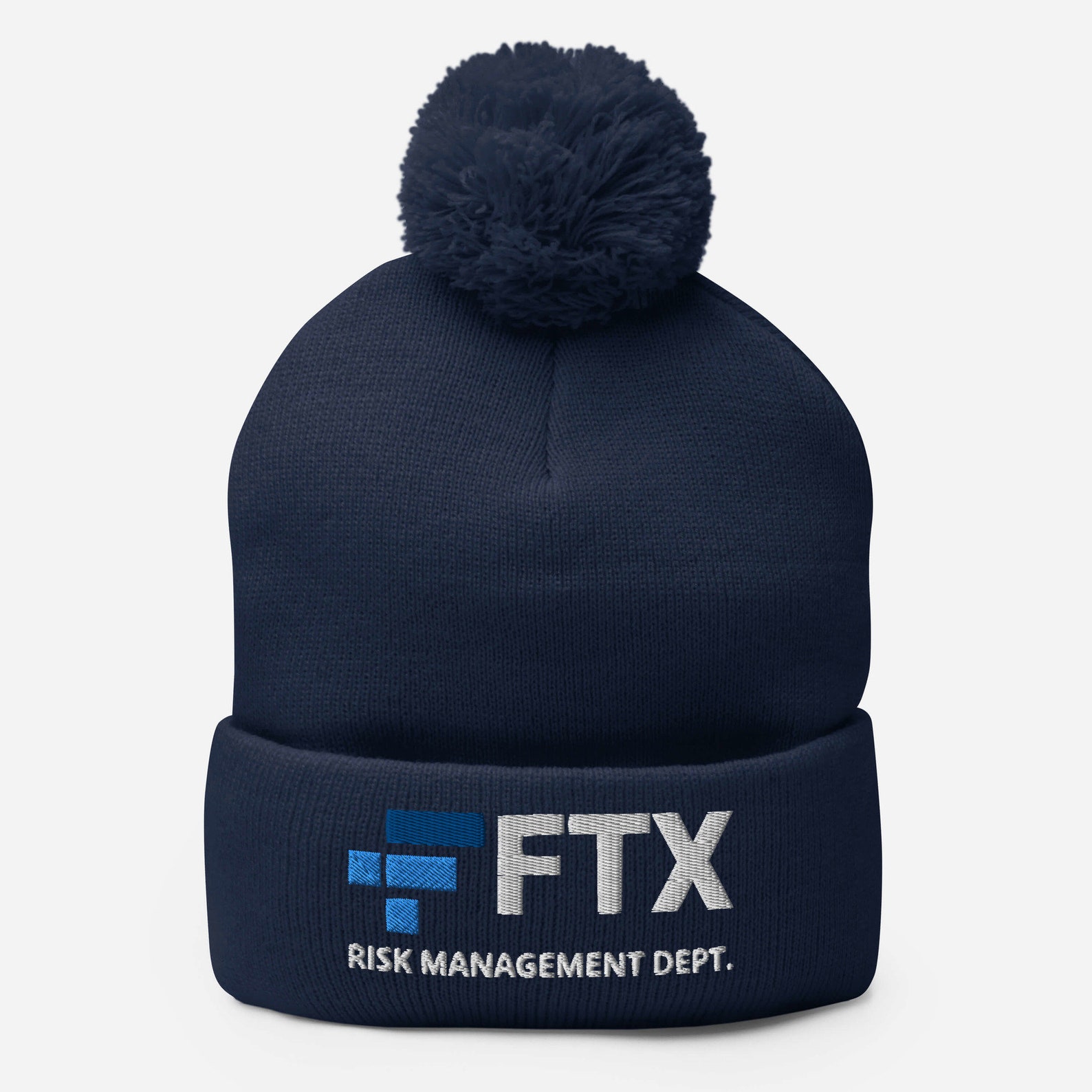 FTX Risk Management Department Pom-pom Beanie Sam - Etsy
