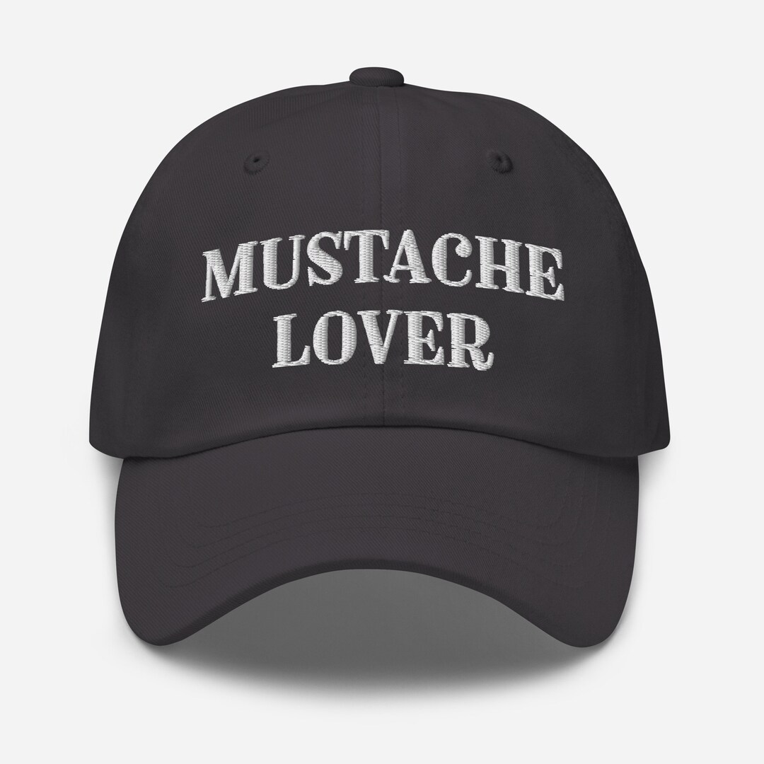 Mustache Lover Embroidered Classic Hat Cap - Etsy