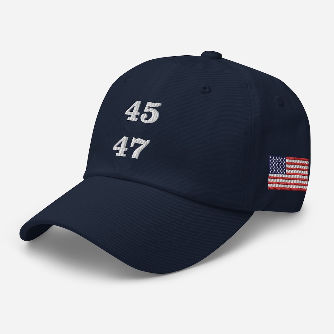 45 47 Hat, 45 47 Baseball Classic Cap, 45 47 Trump Hat, 45 MAGA Hat, 45 ...