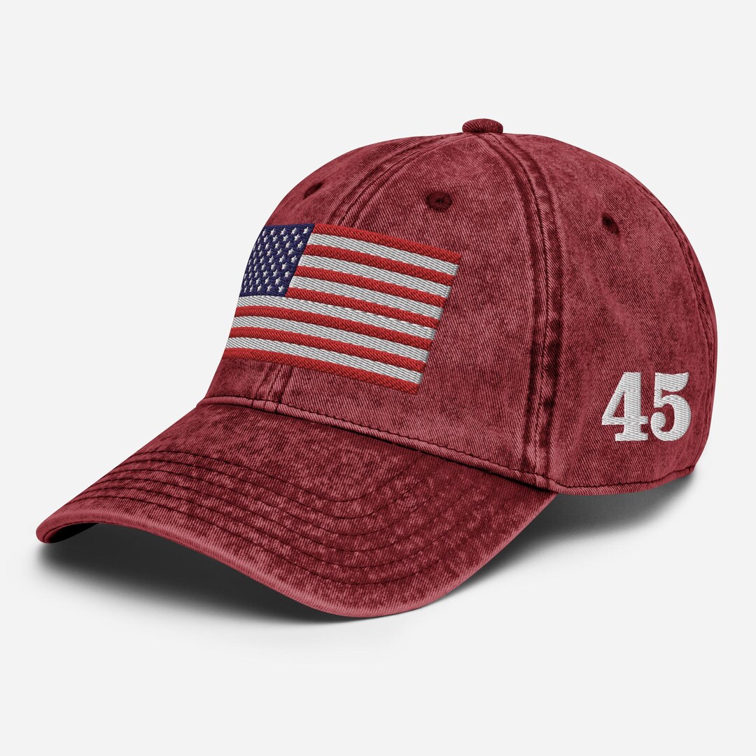 USA Flag 45 47 on the Sides Hat, 45 47 Cap, 45 47 Trump Hat, 45 MAGA ...